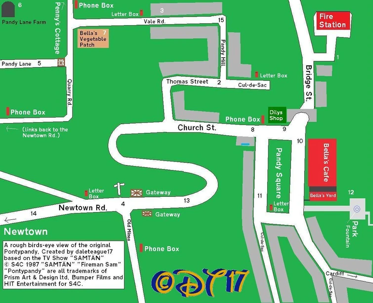 Our take on a Pontypandy map | Fandom