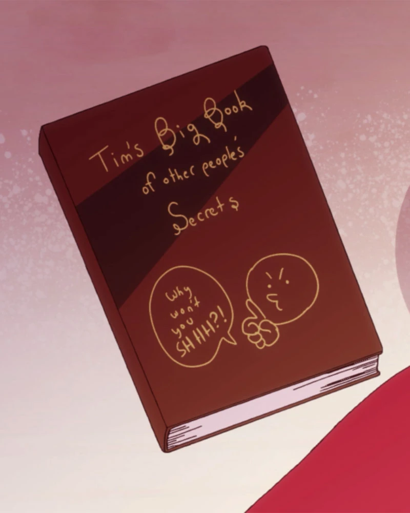 Tim's Big Book Of Other People's Secrets | Bee And PuppyCat Wiki | Fandom