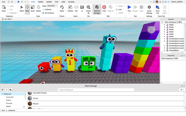 I made numberblocks 1-5 in Roblox Studio | Fandom