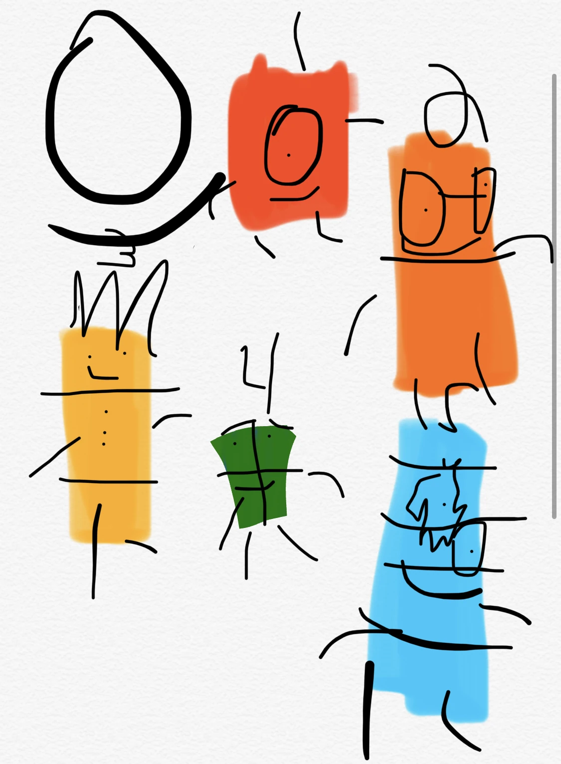 Numberblocks 1 through 5 by Brody Stephens | Fandom