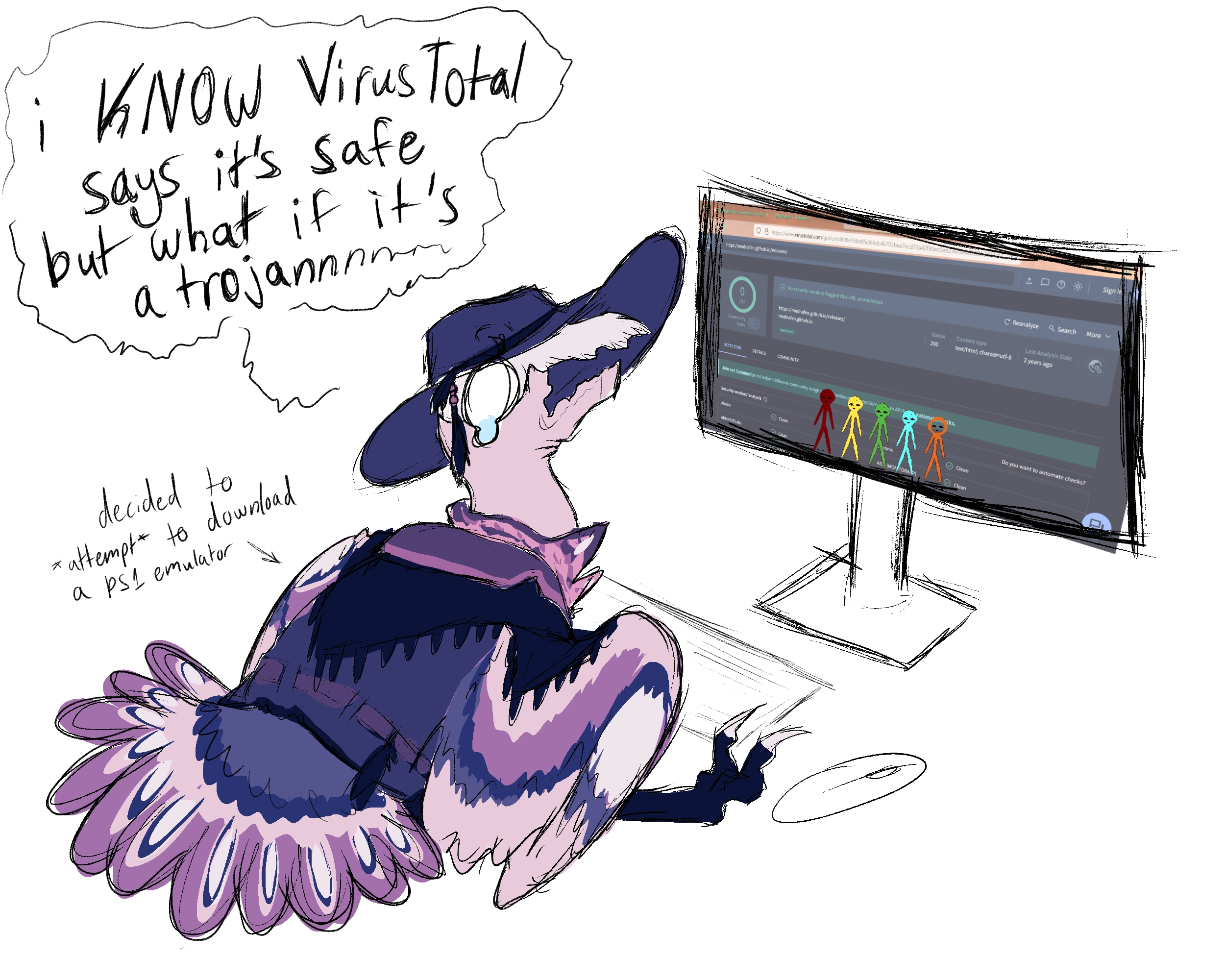 i have a phobia of malware, | Fandom