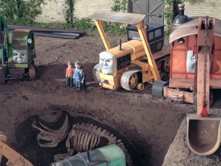 I love how Byron was angry when Oliver found the dinosaur bone in ...