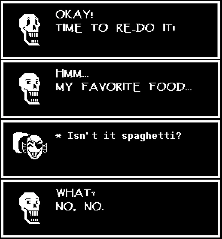 Papyrus Undertale's actual (canon) favorite food | Fandom