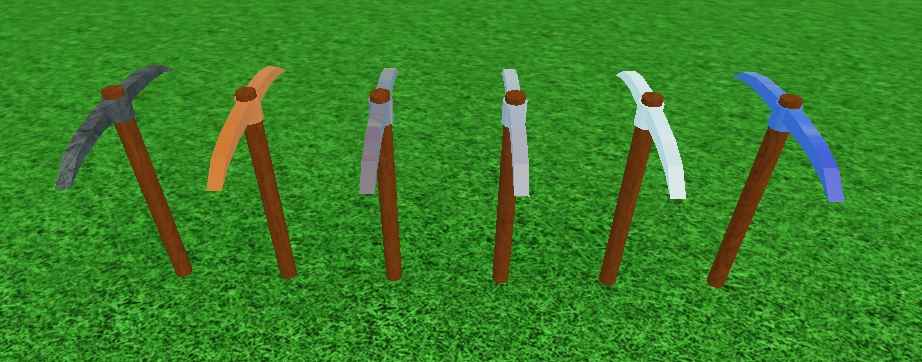 Pickaxes | Beginnings Wiki | Fandom