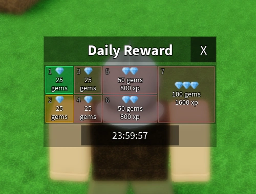 Daily Rewards | Beginnings Wiki | Fandom
