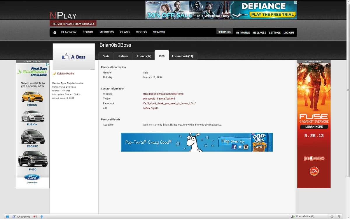 Info | BeGone Wiki | Fandom