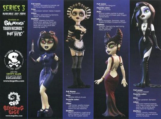 Category:Series 3 Action Figures | Bleeding Edge Goths Wiki | Fandom