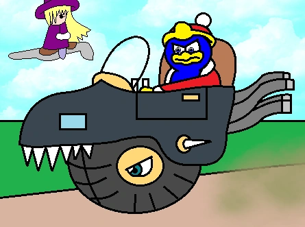 Royal Rex Wheelie | Kirby: Behind the Scenes Wiki. | Fandom