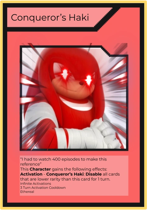 Conqueror's Haki | Belectonic Arts Official Wiki | Fandom