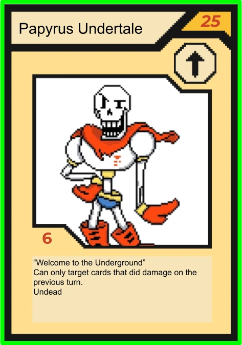 Papyrus Undertale | Belectonic Arts Official Wiki | Fandom