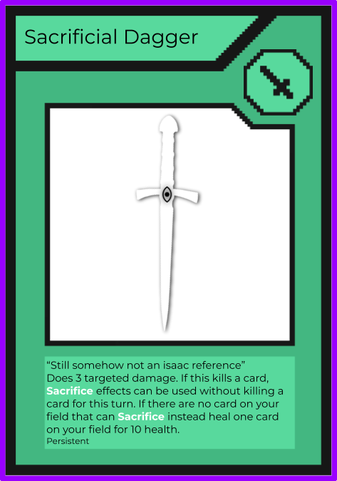 Sacrificial Dagger | Belectonic Arts Official Wiki | Fandom