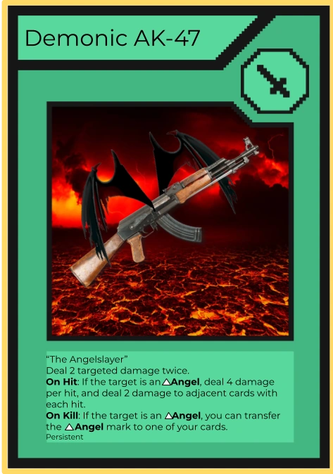 Demonic AK-47 | Belectonic Arts Official Wiki | Fandom