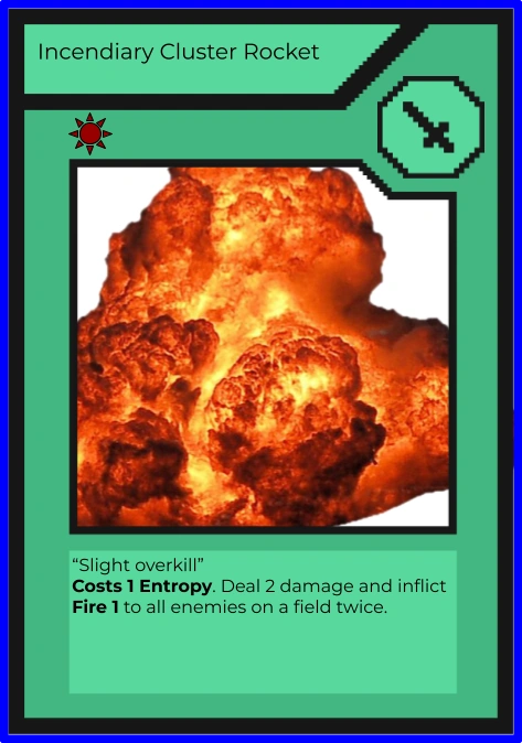 Incendiary Cluster Rocket | Belectonic Arts Official Wiki | Fandom