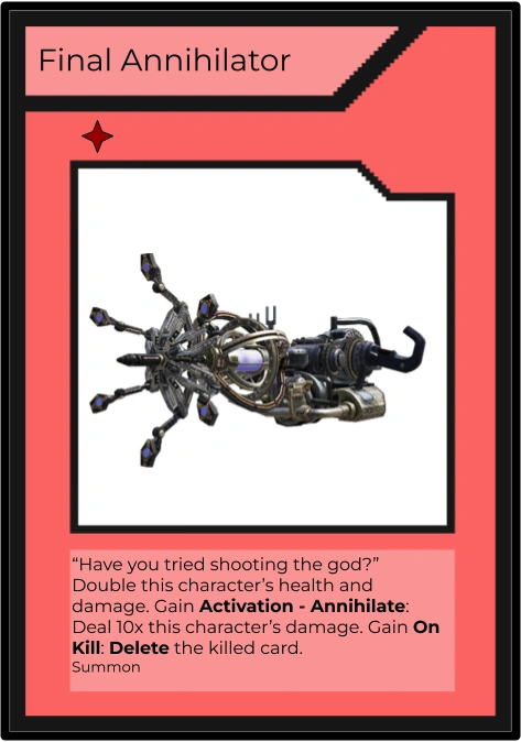 Final Annihilator | Belectonic Arts Official Wiki | Fandom