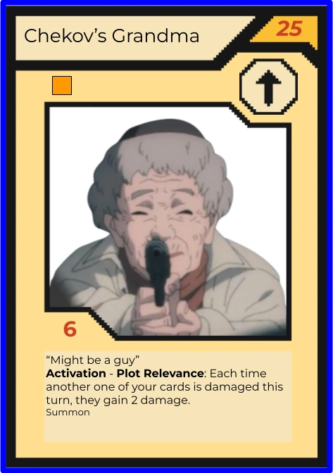 Chekov's Grandma | Belectonic Arts Official Wiki | Fandom
