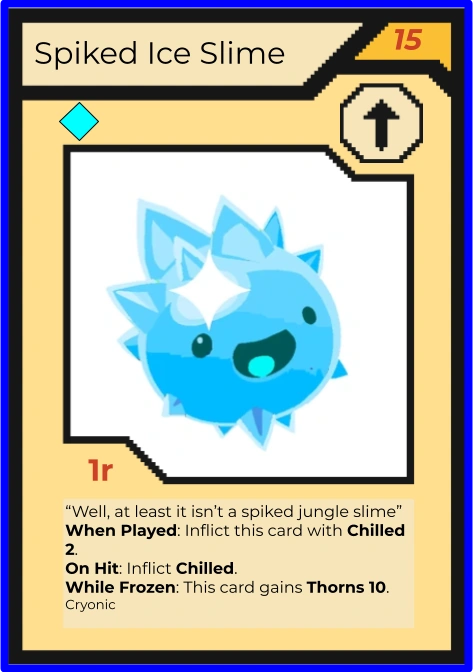 Spiked Ice Slime | Belectonic Arts Official Wiki | Fandom