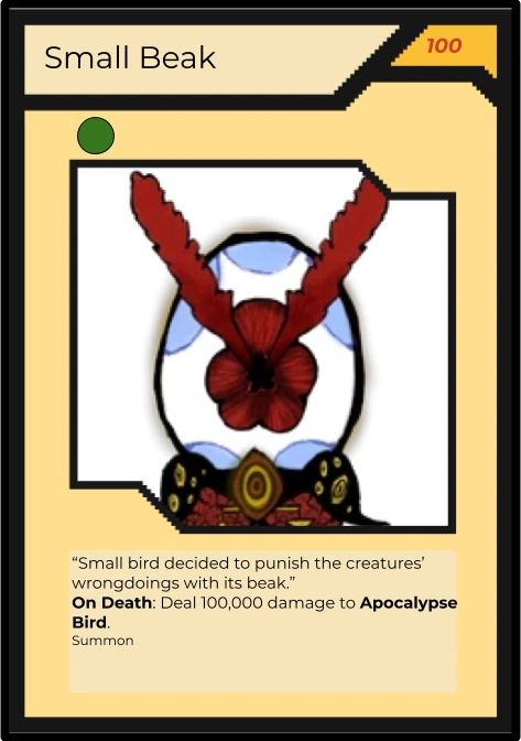 Small Beak | Belectonic Arts Official Wiki | Fandom