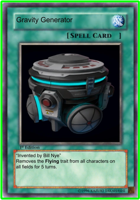 Gravity Generator | Belectonic Arts Official Wiki | Fandom