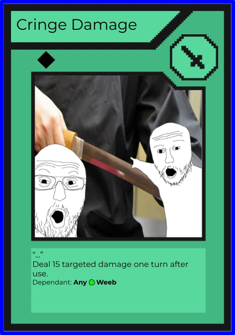 Cringe Damage (Card) | Belectonic Arts Official Wiki | Fandom