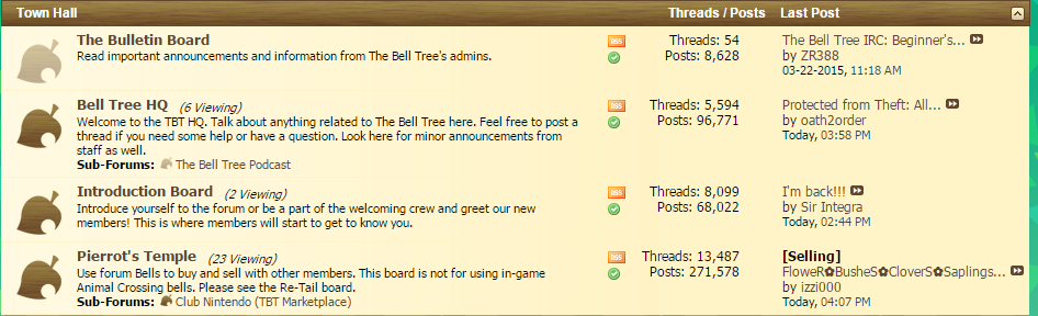Town Hall | Bell Tree Forums Wiki | Fandom