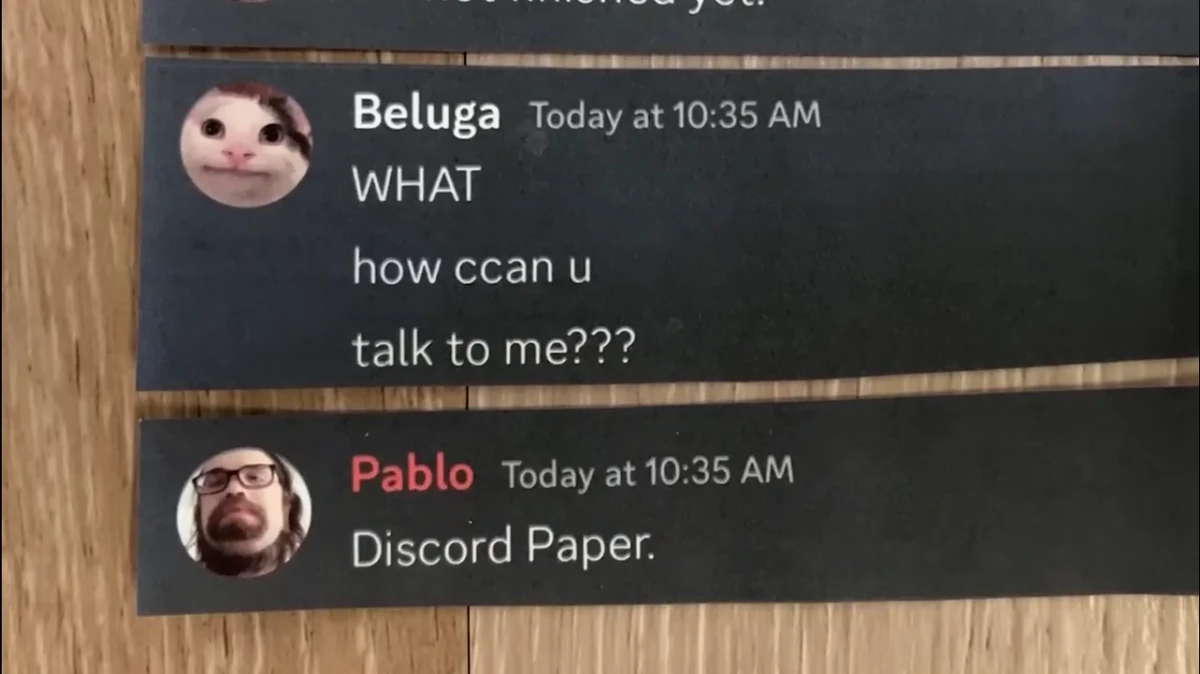 Discord Paper | The Beluga Cinematic Universe Wiki | Fandom
