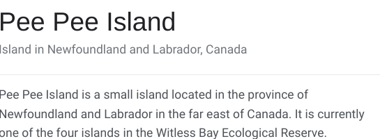 Pee Pee Island | The Beluga Cinematic Universe Wiki | Fandom