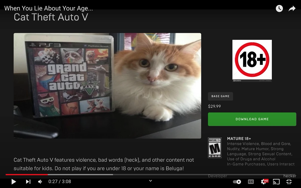 Cat Theft Auto V | The Beluga Cinematic Universe Wiki | Fandom