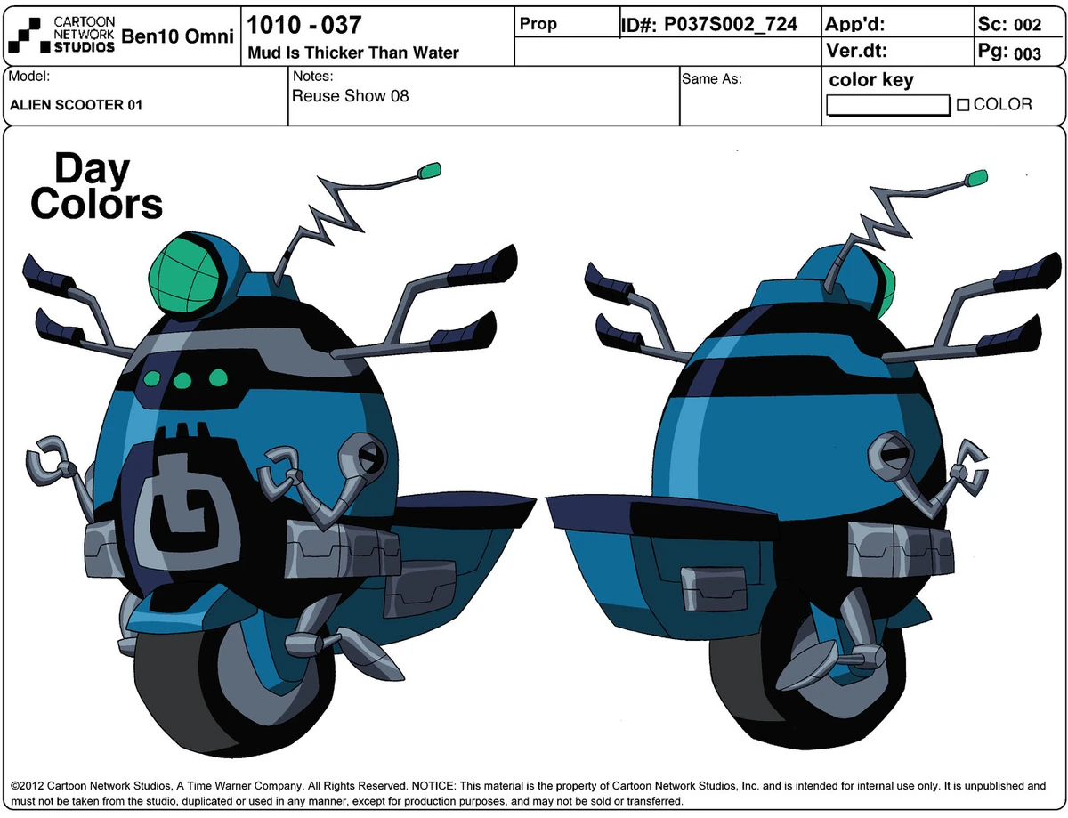 Alien Scooter/Gallery | Ben 10 Wiki | Fandom