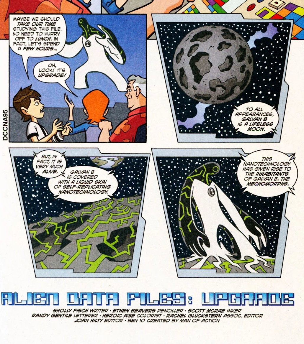 Alien Data Files: Upgrade | Ben 10 Wiki | Fandom