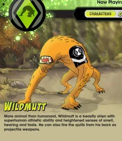 Ben 10 Aliens Unleashed Wildmutt