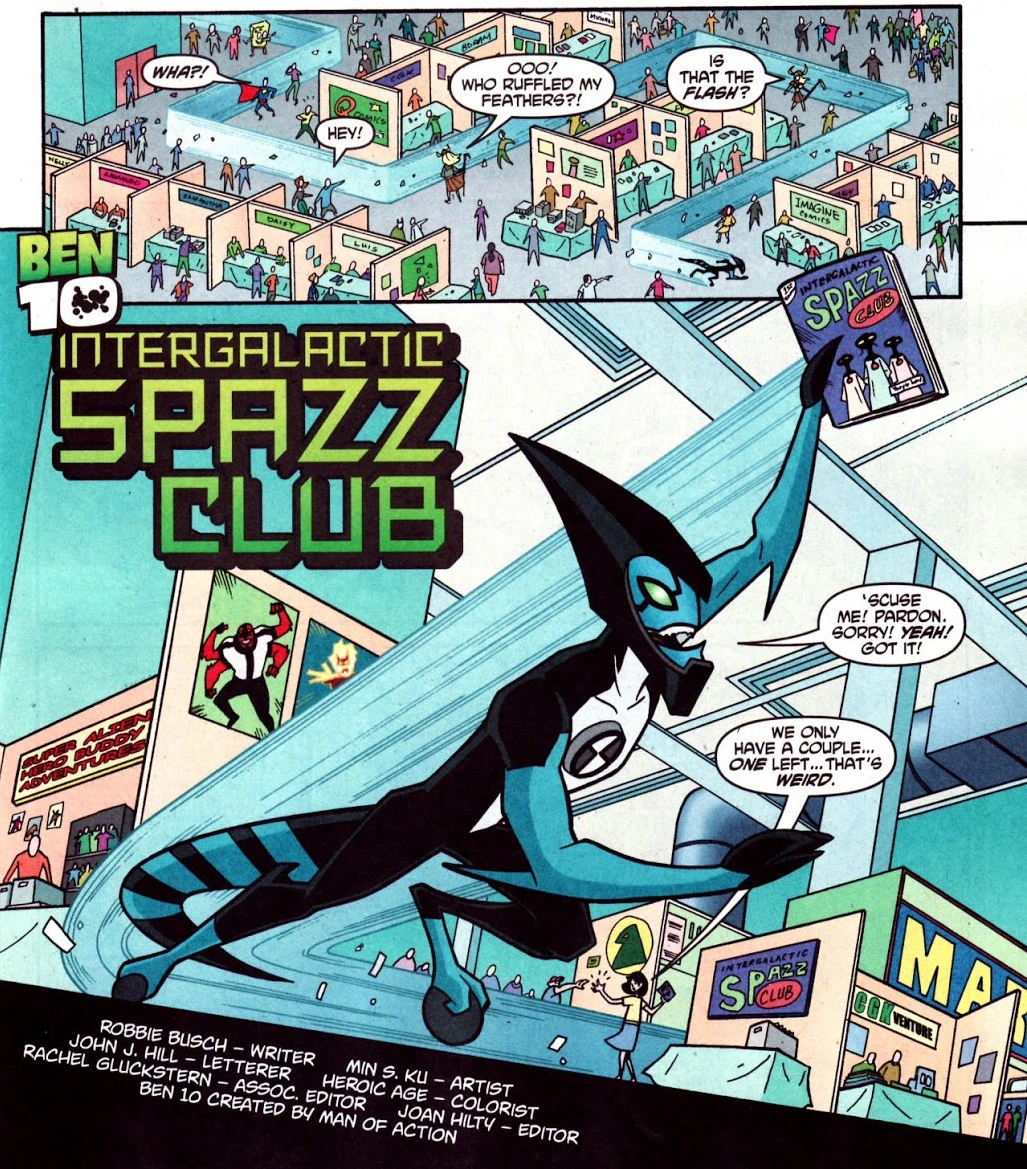 Intergalactic Spazz Club | Ben 10 Wiki | Fandom