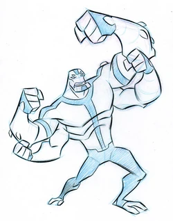 how to draw 4 arms from ben 10