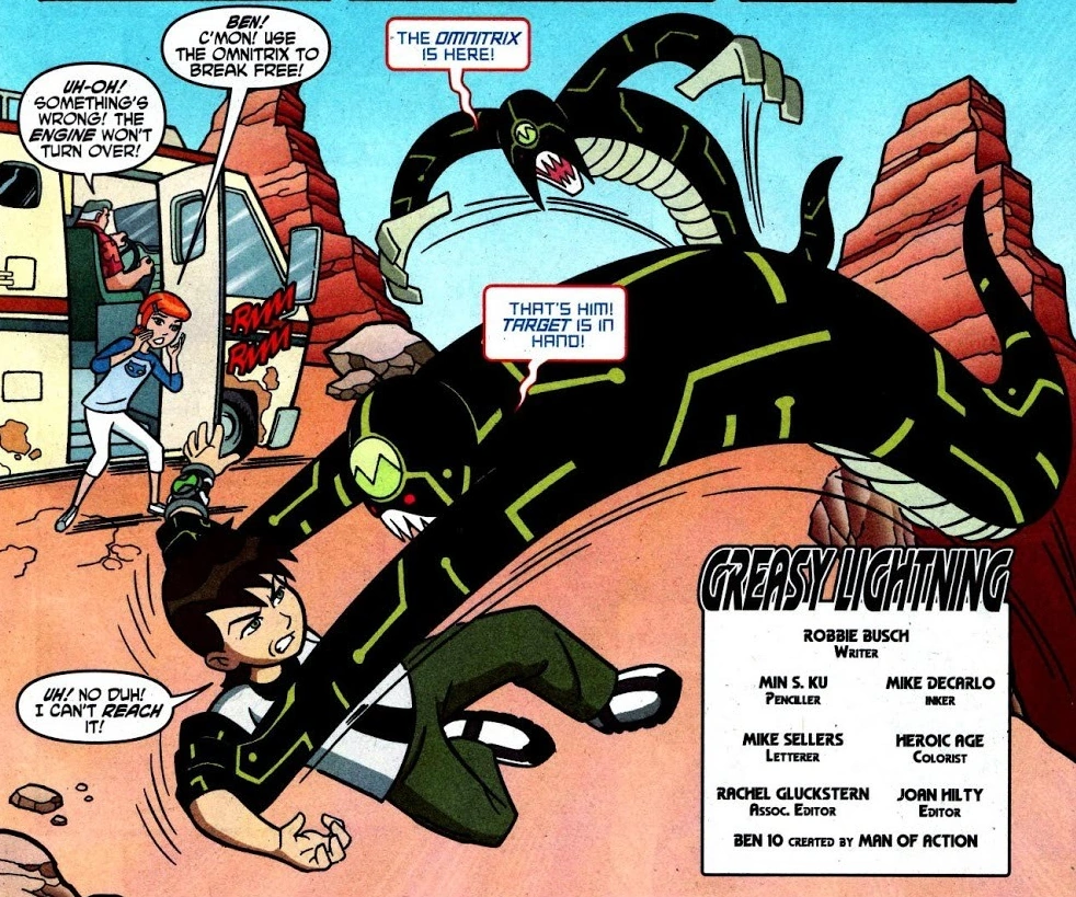Greasy Lightning | Ben 10 Wiki | Fandom