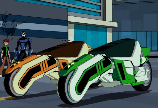 Motos Temporais | Universo Ben 10 | Fandom