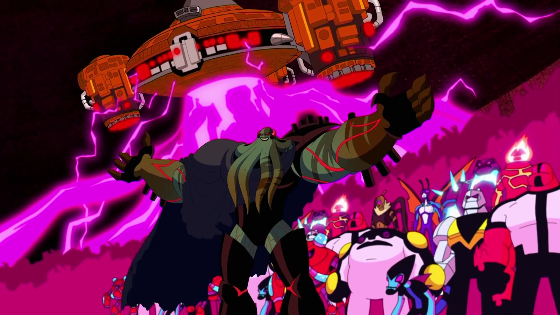 Ben 10 Vilgax Ship