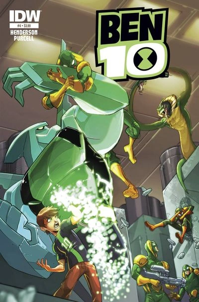 Ben 10 (IDW): Número 4 | Ben 10 Wiki | Fandom