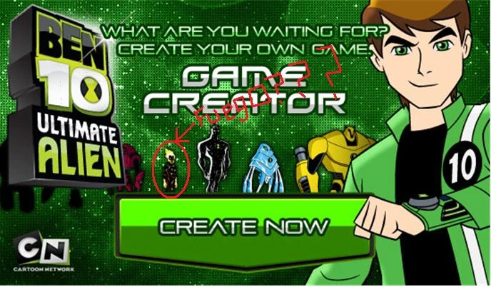 Blog de usuário:Murilo 10/Ben 10 Ultimate Alien: Ultimate Game Creator | Universo Ben 10 | Fandom