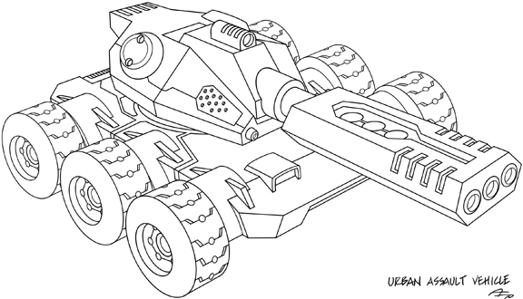Urban Assault Vehicle/Gallery | Ben 10 Wiki | Fandom
