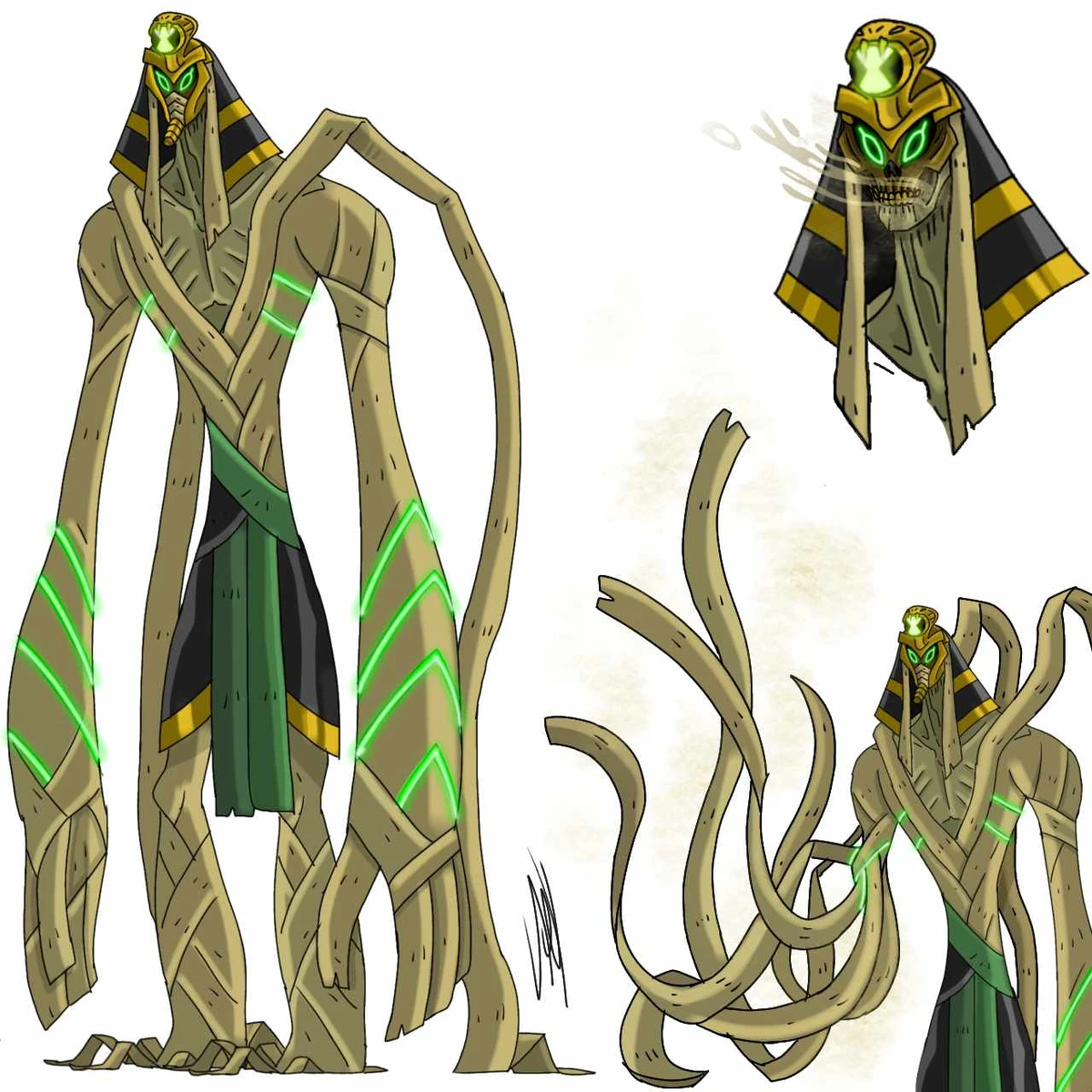 Snare-Oh (Ominihero) | Ben 10 Fan Fiction Wiki | Fandom