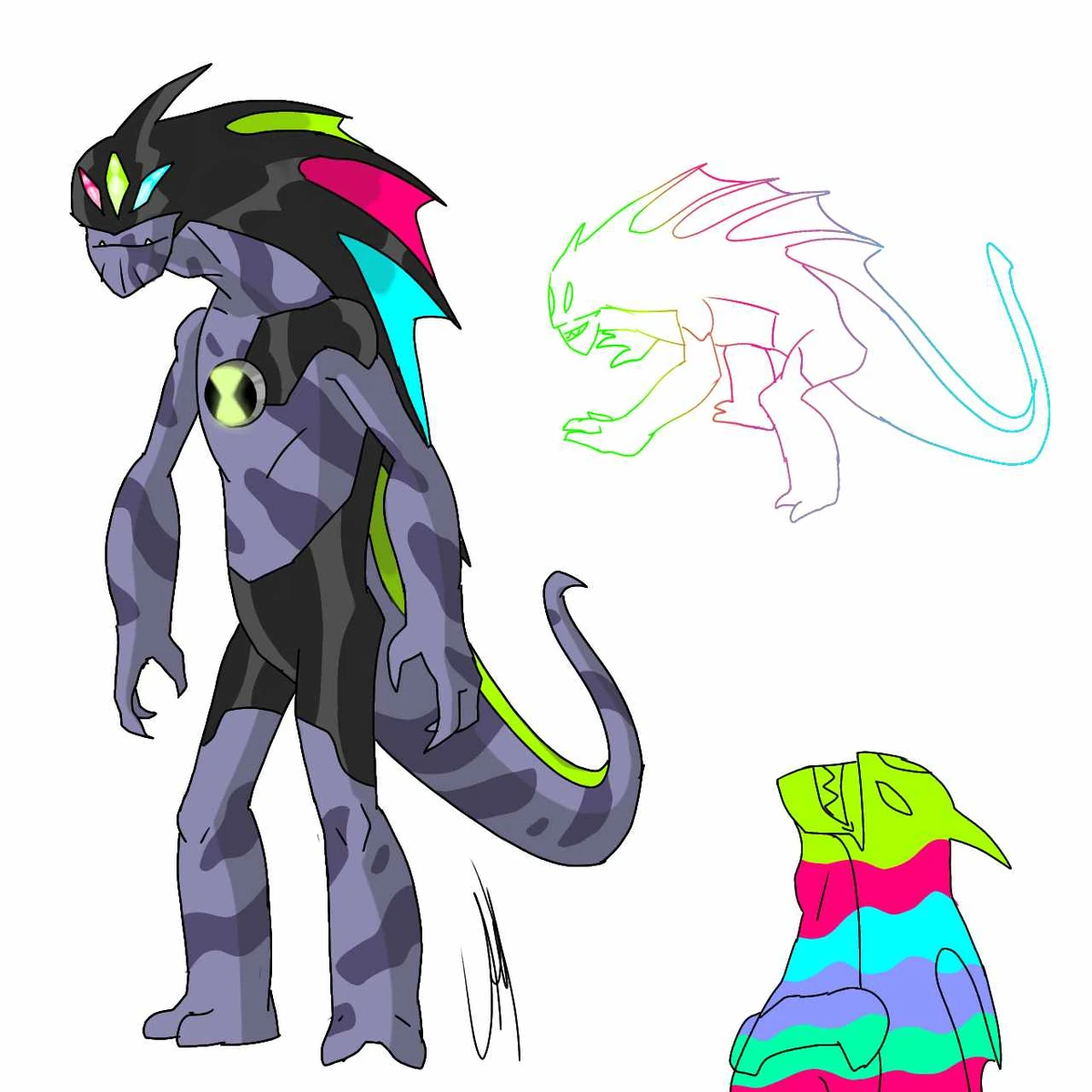 Chamalien (Ominihero) | Ben 10 Fan Fiction Wiki | Fandom