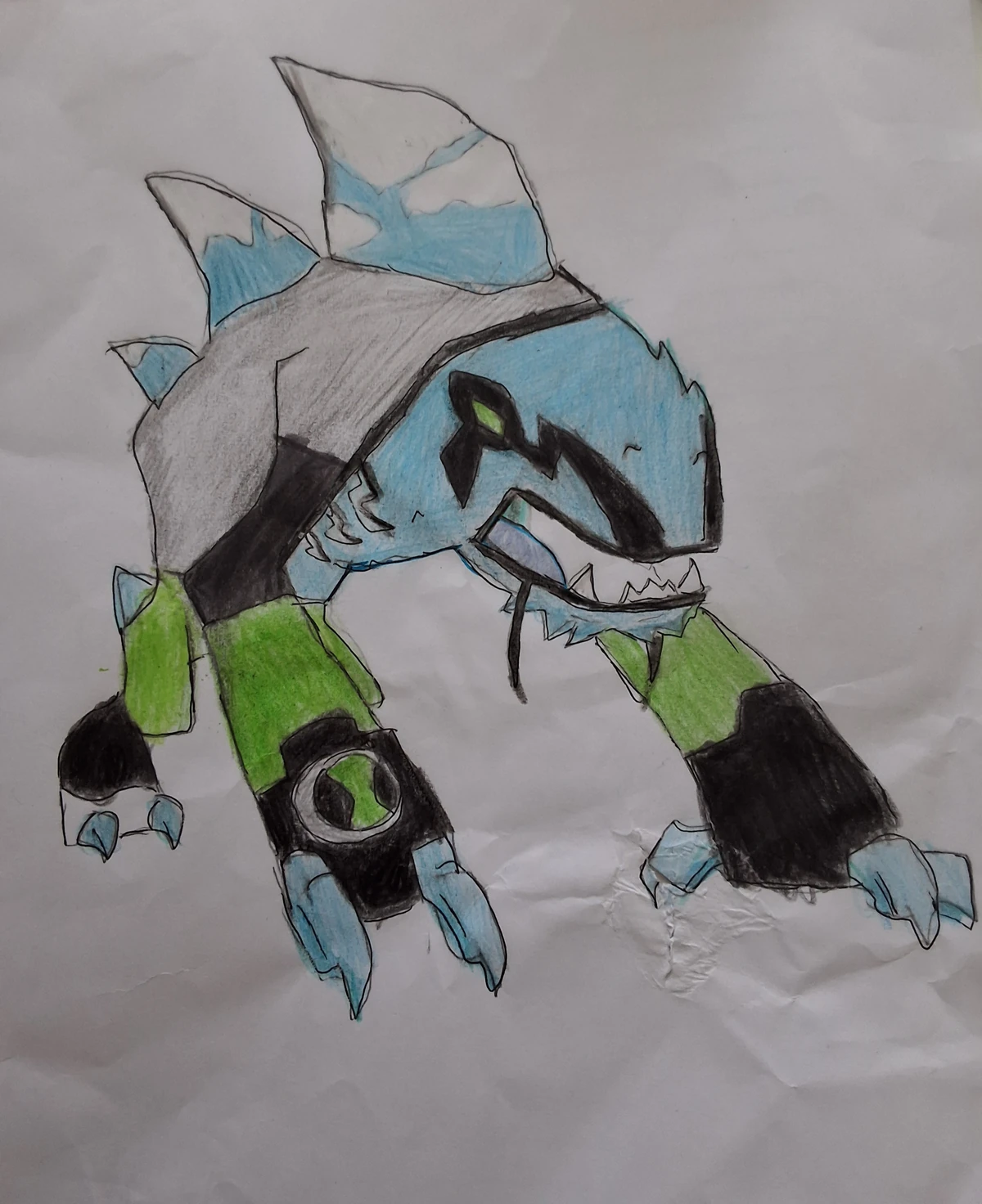 Arctiguana (Ben 10 Anarchy) | Ben 10 Fan Fiction Wiki | Fandom