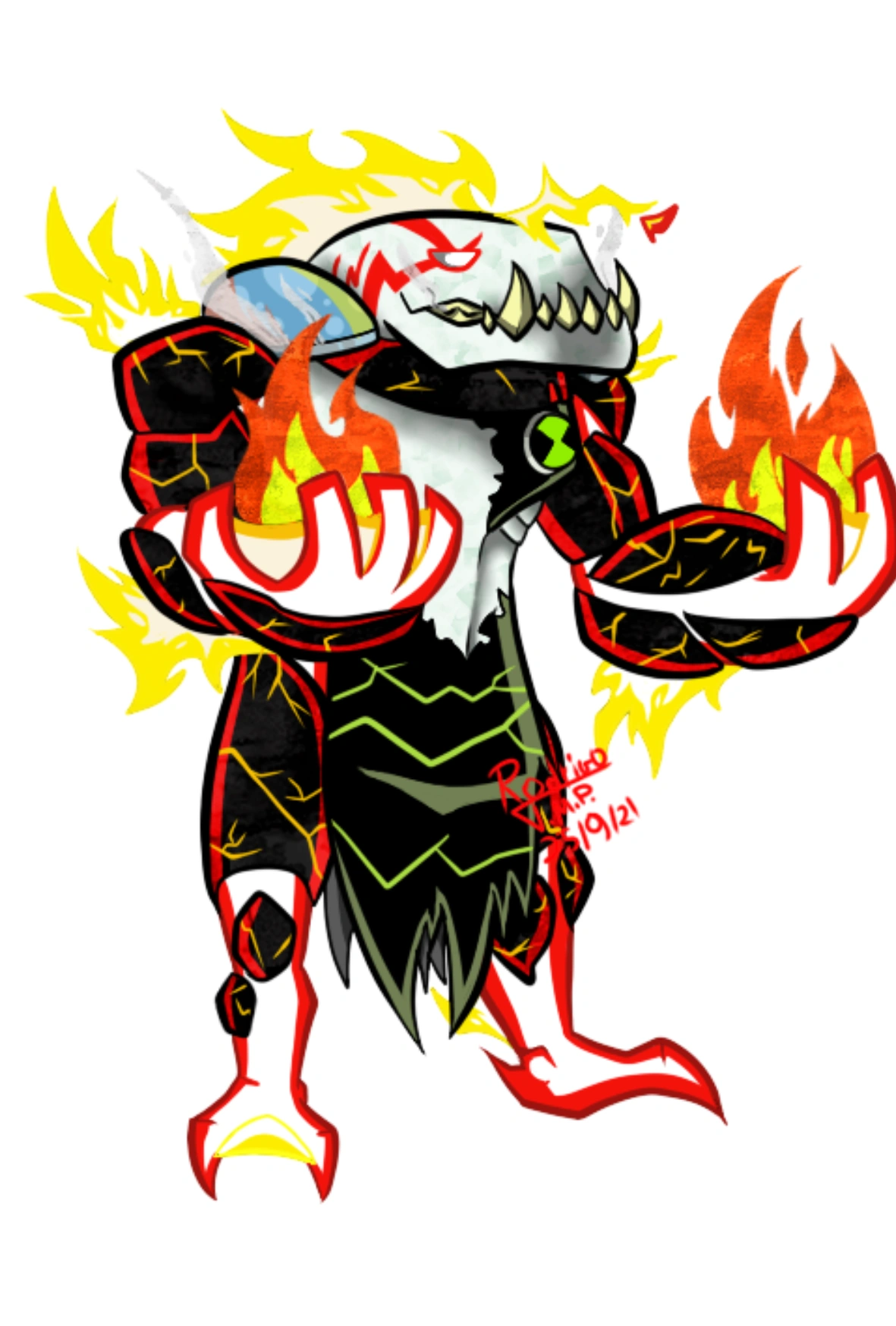 Heat Jaws (Bio-Ben 10K-OH) | Ben 10 Fan Fiction Wiki | Fandom