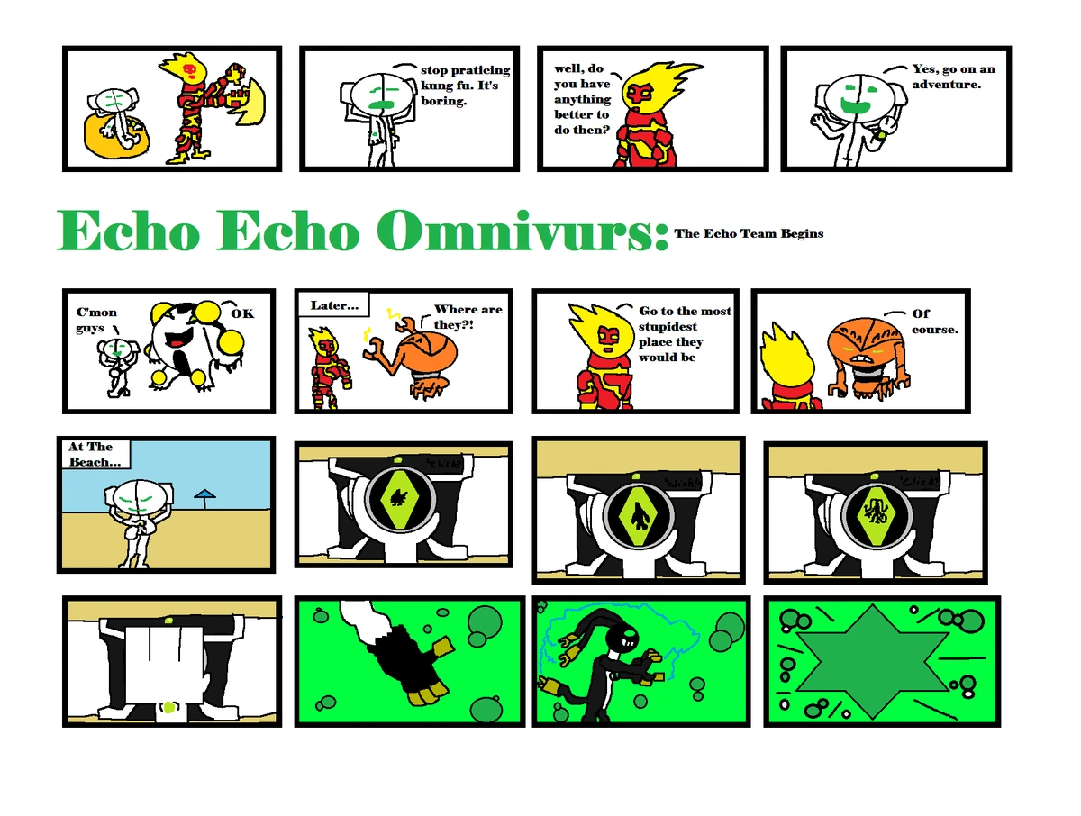 The Echo Team Begins | Ben 10 Fan Fiction Wiki | Fandom