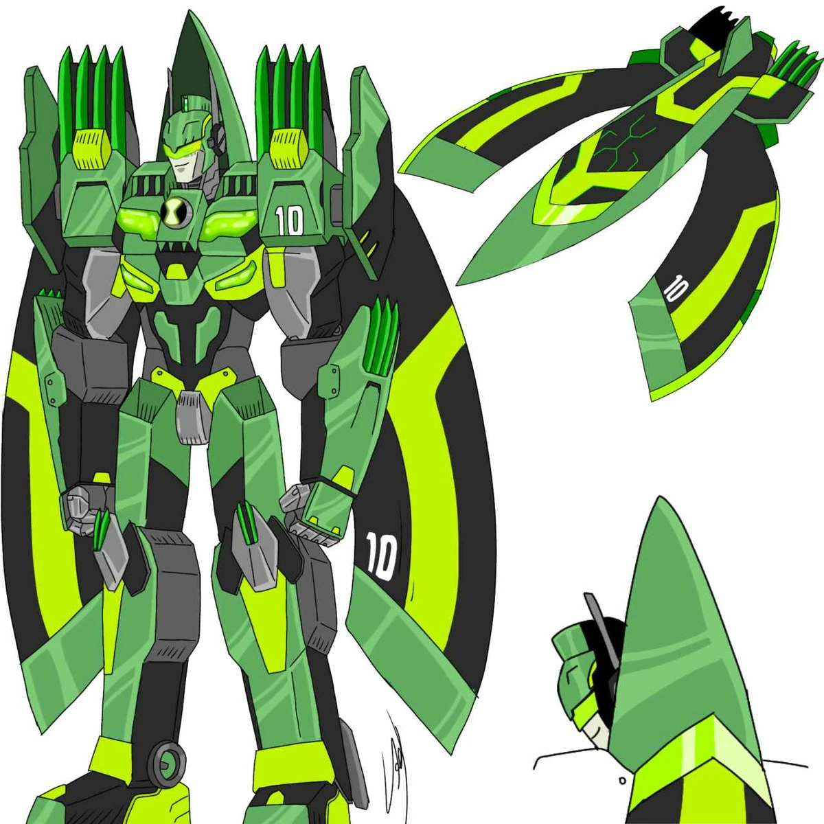 Decimus Prime (Ominihero) | Ben 10 Fan Fiction Wiki | Fandom
