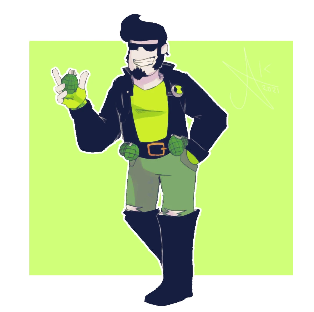 Decagon Vreedle - Omnihero Minecraft Skin