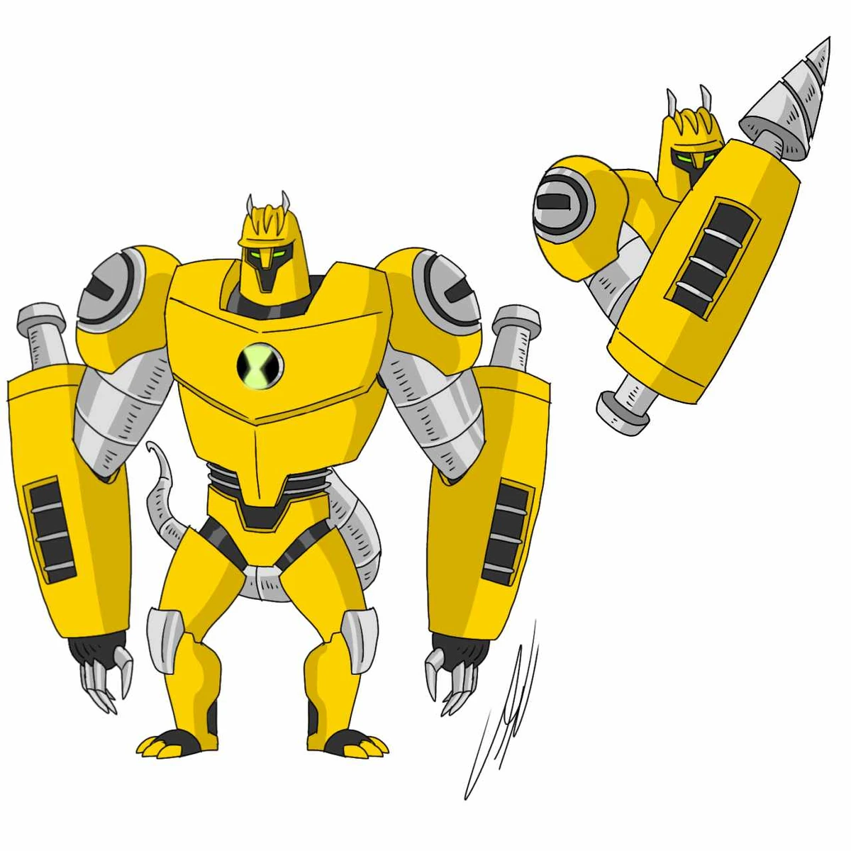 Armodrillo (Ominihero) | Ben 10 Fan Fiction Wiki | Fandom