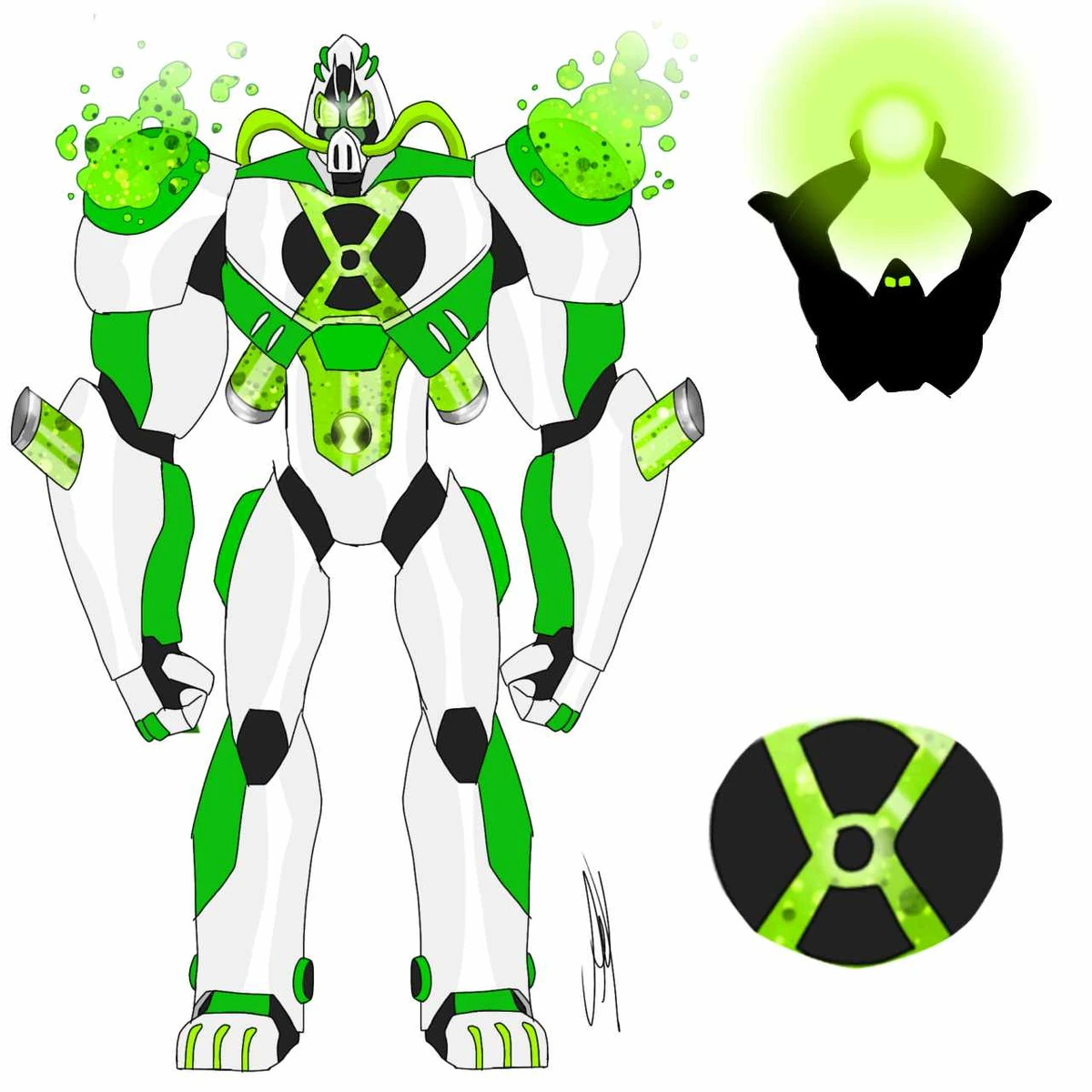 Atomix (Ominihero) | Ben 10 Fan Fiction Wiki | Fandom
