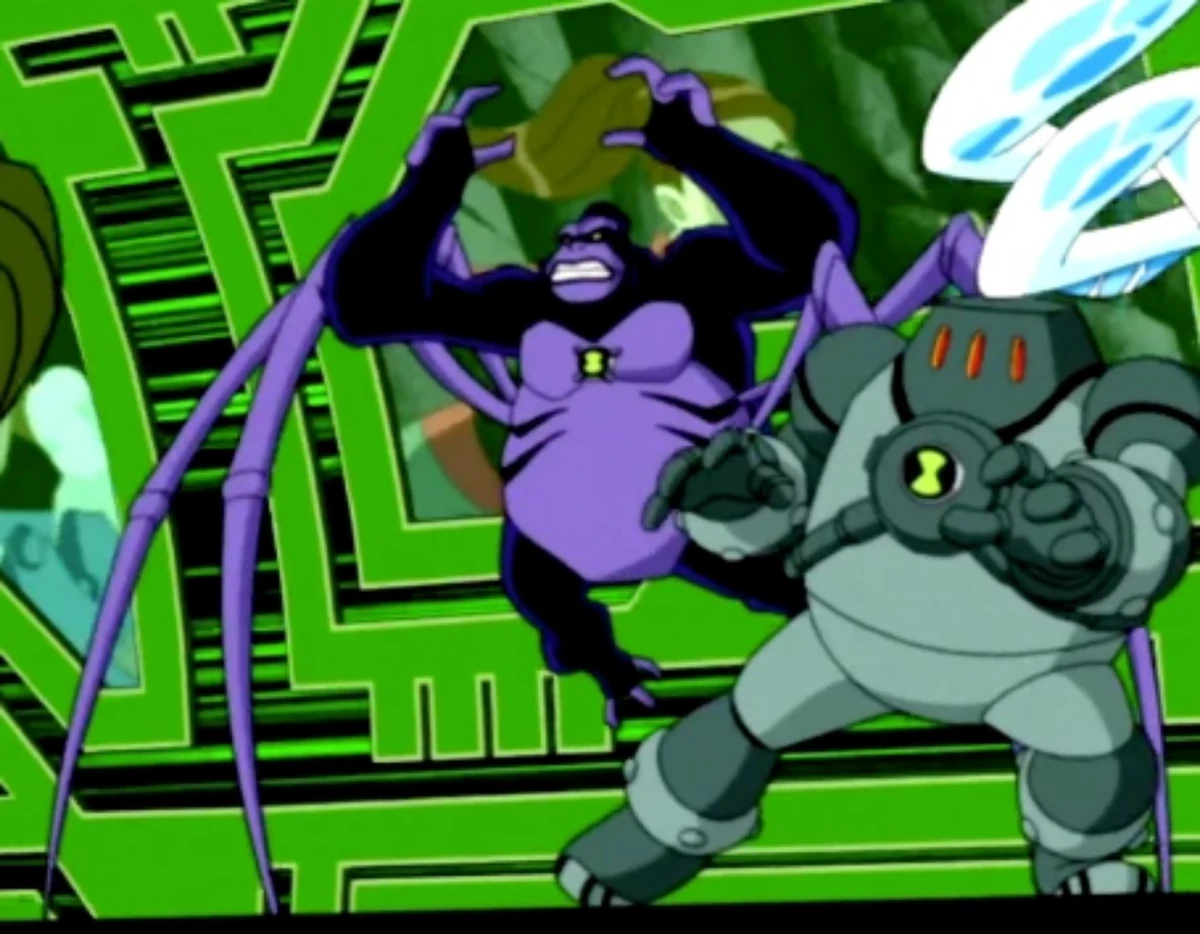 Ben 10 Omniverse Albedo Ultimate Spidermonkey