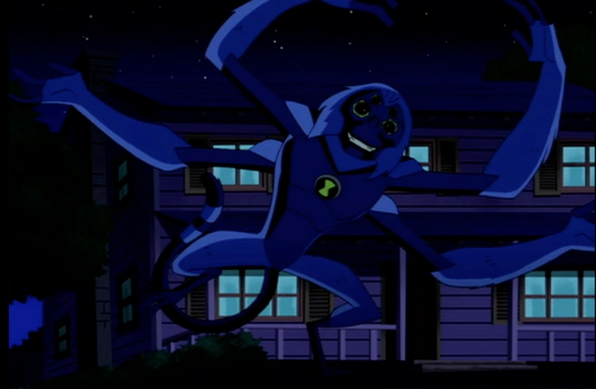 Ben10 Alien Force Spidermonkey