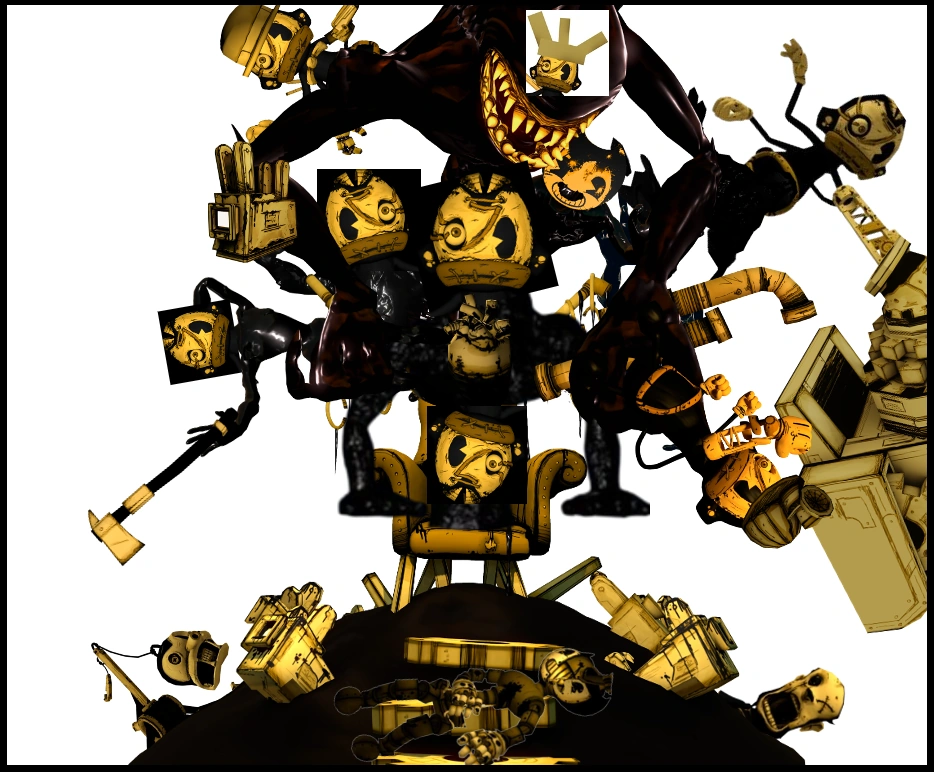 Omega King Striker | Bendy And The Ink Machine Custom Wiki | Fandom